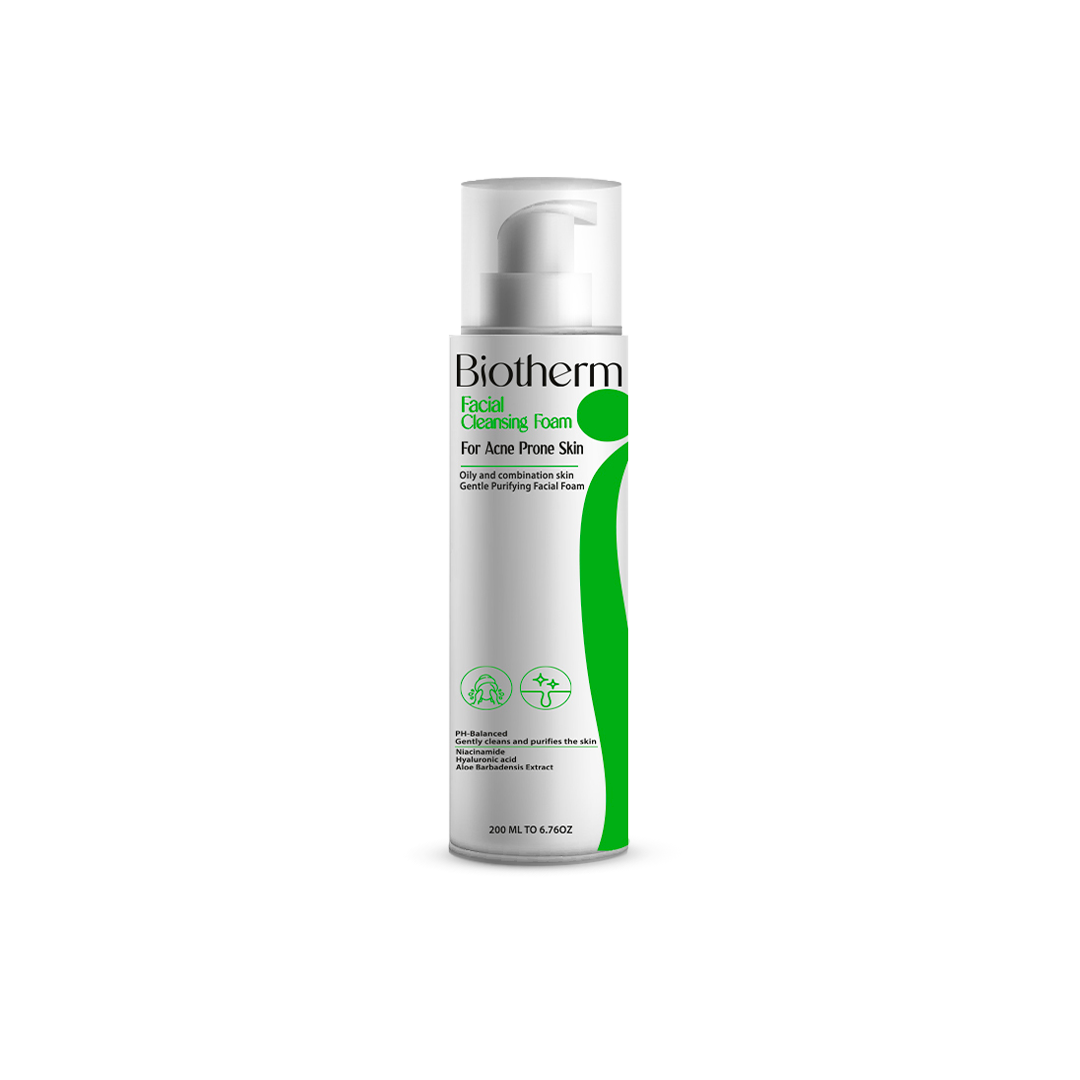 Buy Facial Foam for Acne Prone Skin 200ml - Biotherm Face Wash - Source ...