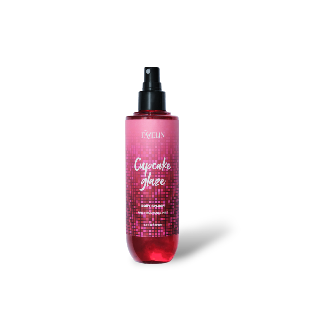 Buy Favelin Cupcake Glaze Body Splash for Sweet Blissful Scent - Source ...