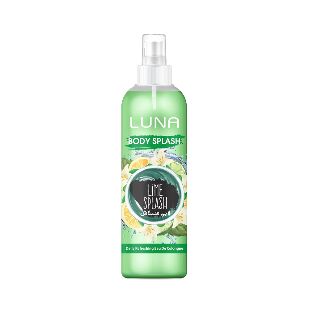 Eau De Cologne Lime Splash by Luna | Source Beauty Egypt