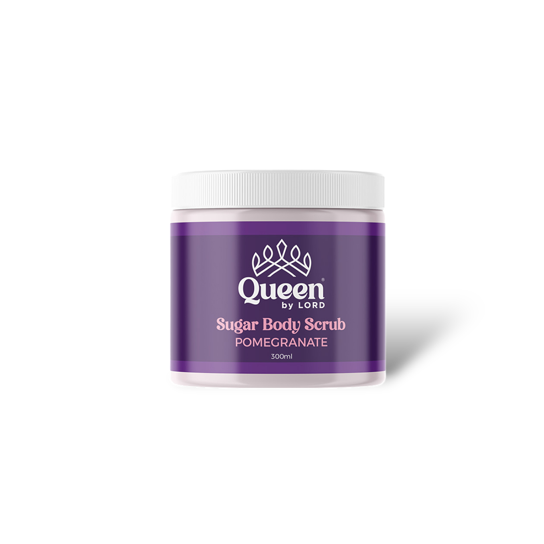 Buy Queen Body Scrub - Exfoliate & Hydrate with Pomegranate - Source Beauty