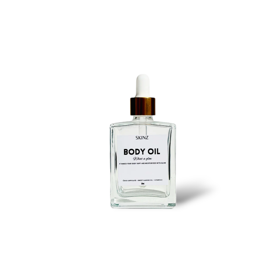 Vanilla Drizzle Dry Body Oil by Skinz | Source Beauty Egypt